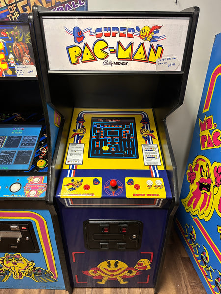 Bally Midway Super Pac-Man Arcade Game – Game and Sport World