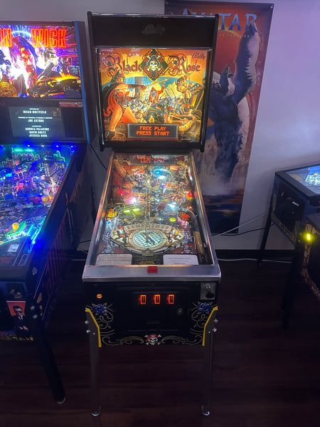 Bally Black Rose Pinball Machine – Game and Sport World