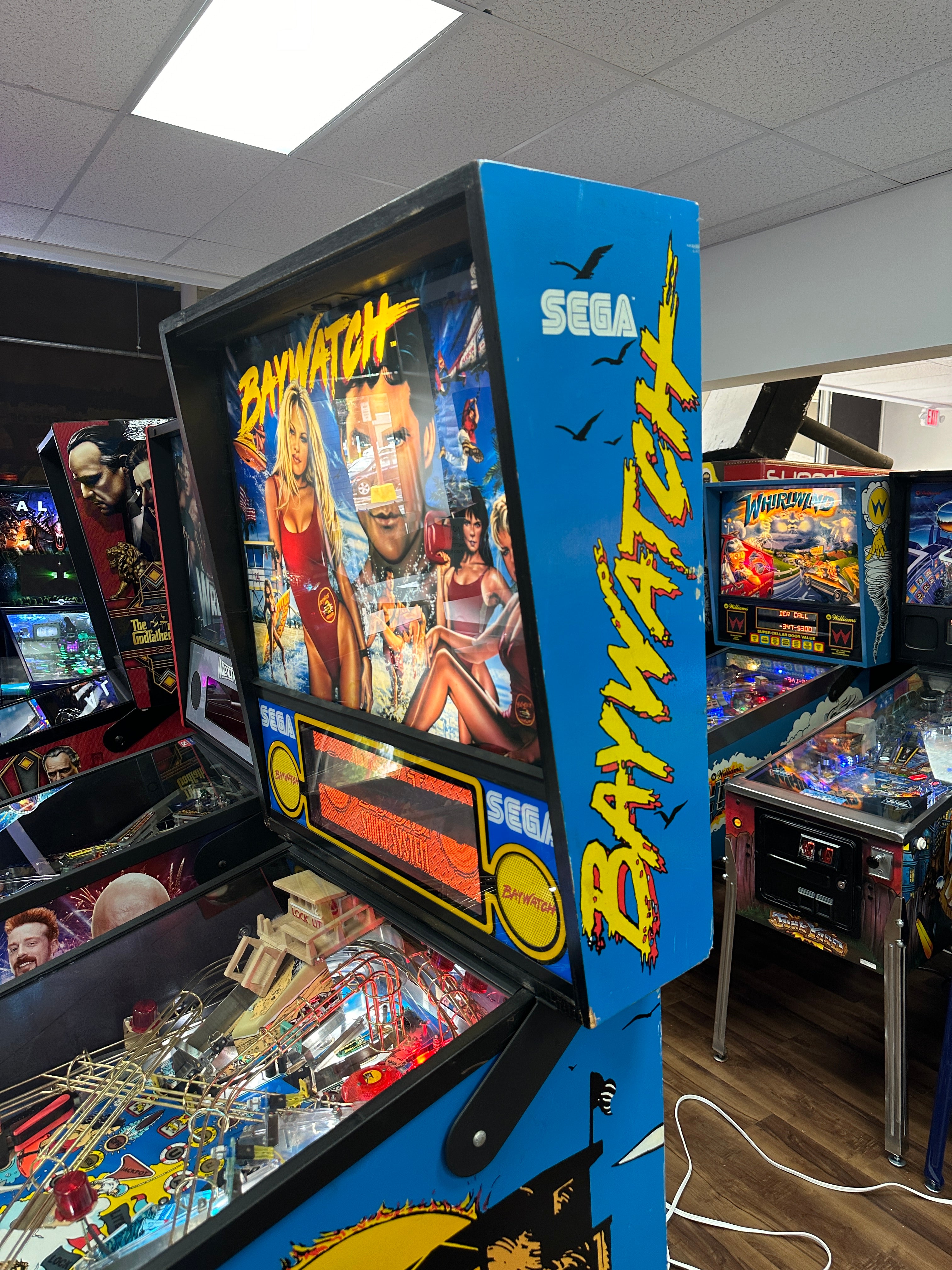 SEGA Baywatch Pinball Machine – Game and Sport World