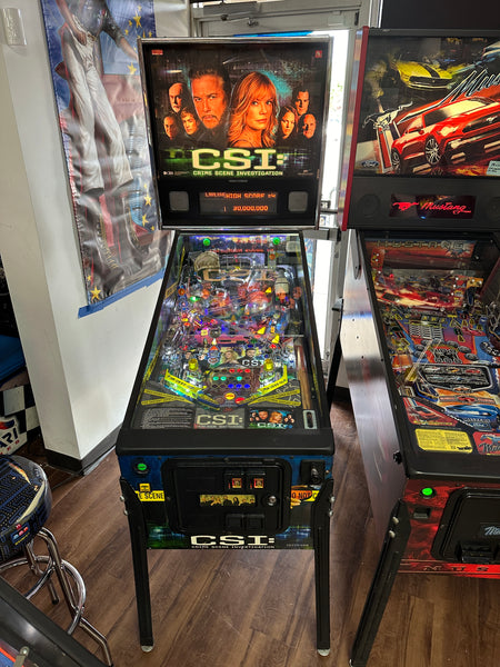 Stern Pinball CSI: Crime Scene Investigation Pinball Machine – Game and ...