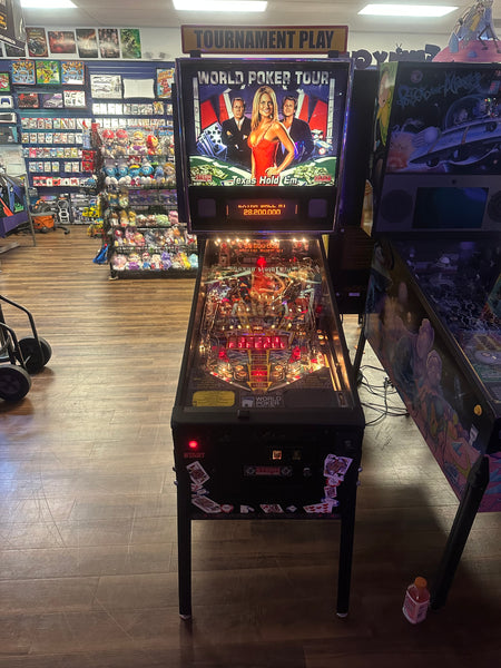 Stern Pinball World Poker Tour Pinball Machine – Game and Sport World